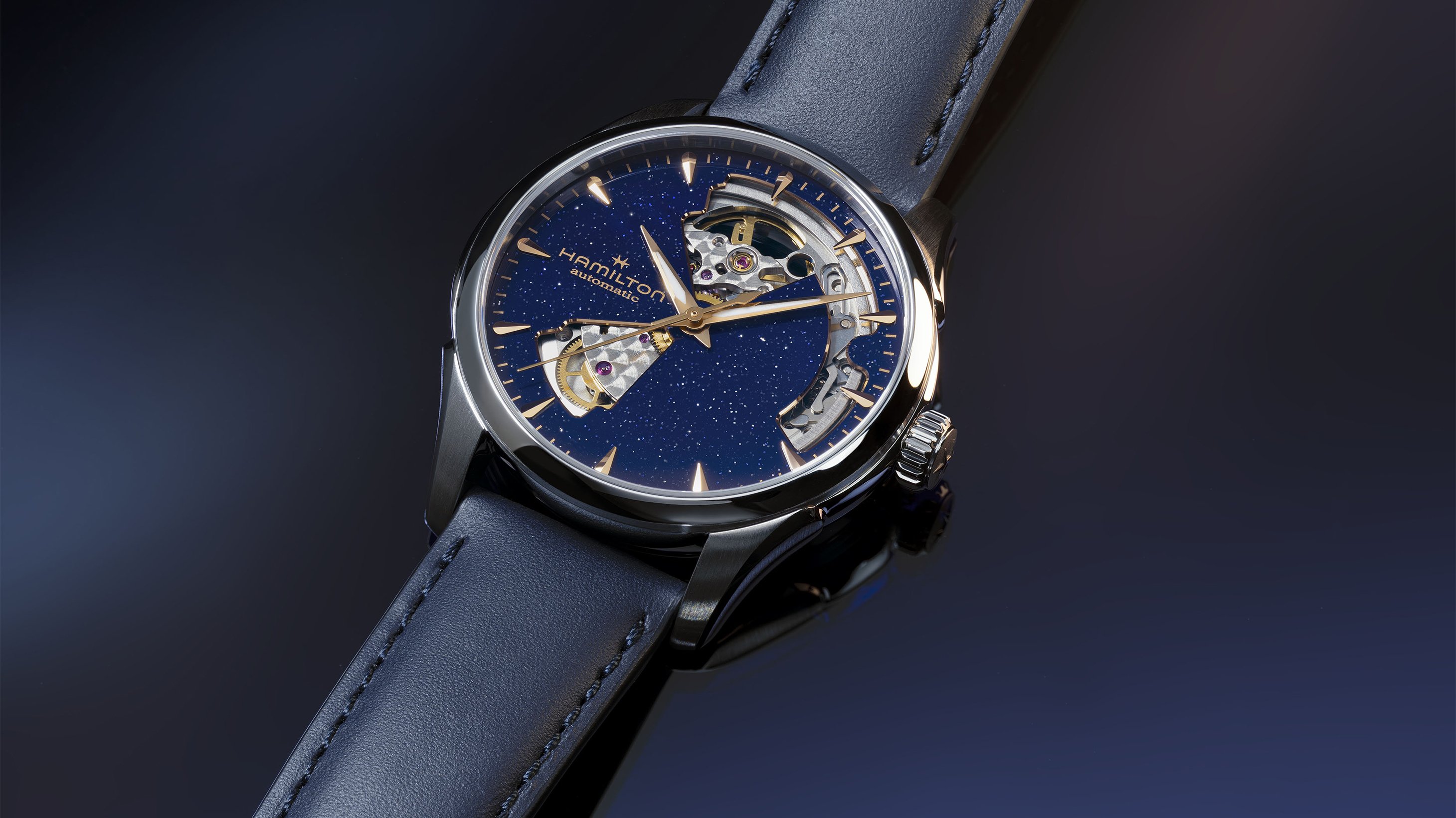 Коллекция Hamilton Jazzmaster Open Heart пополняется новым эффектным ...